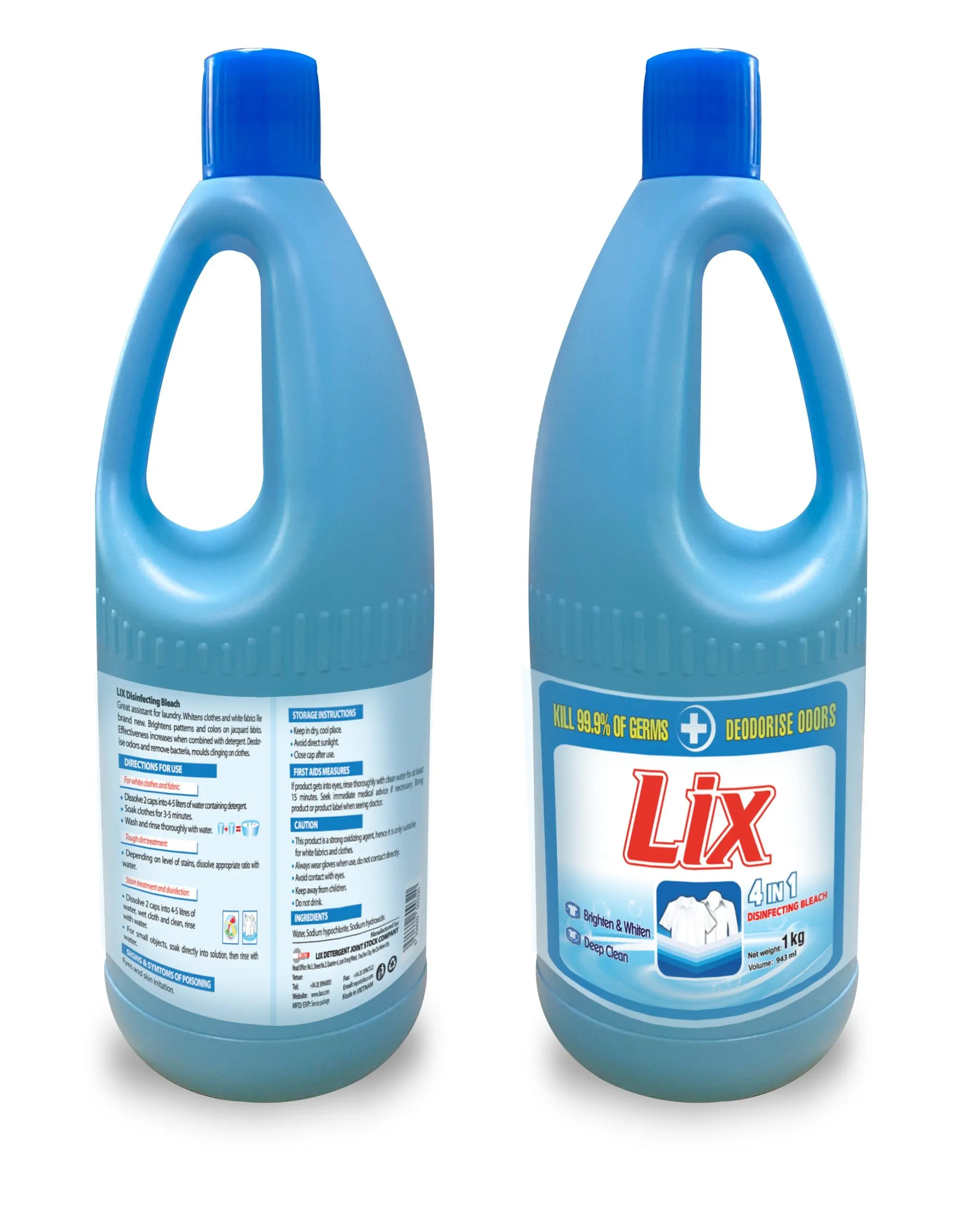 HIGH EFFICIENCY LIX JAVEL BLEACH LIQUID | 15-30% ACTIVE INGREDIENT ...