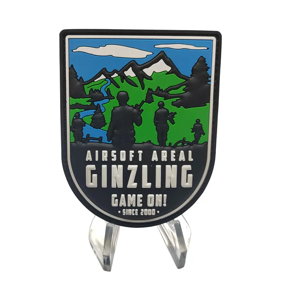 Wholesale 2024 Pvc 2d,3d Rubber Custom Logo Pvc Patch Embossed High ...