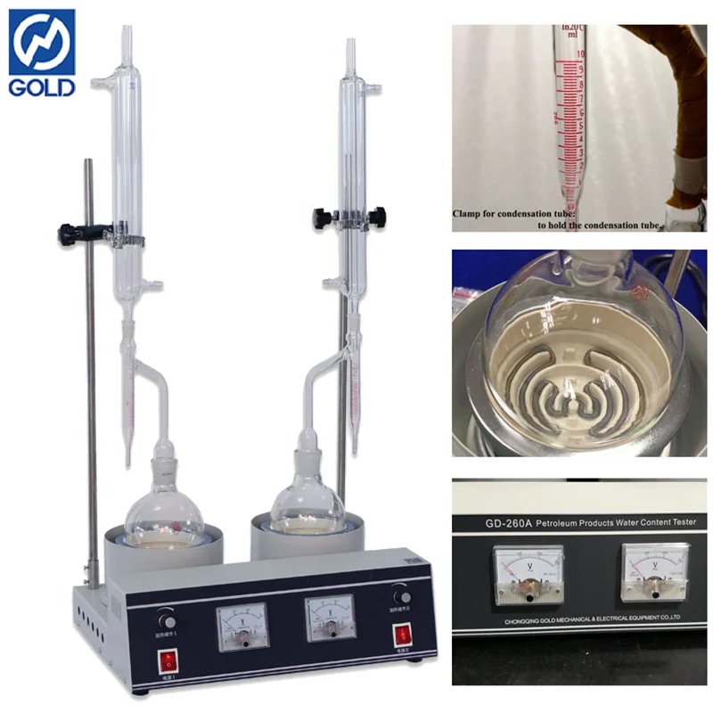 Lab Distillation Setup Dean Stark Distillation Apparatus Water Content ...