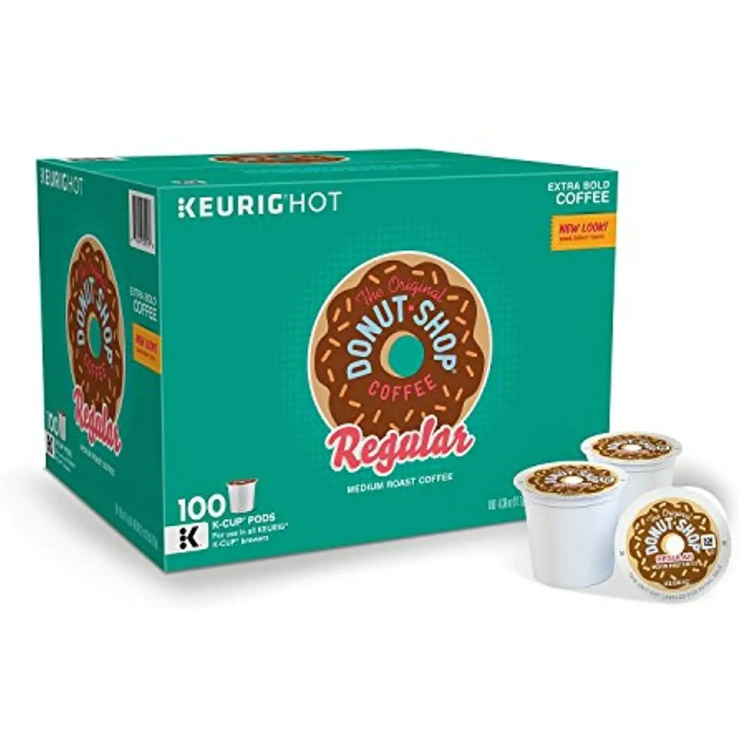 The Original Donut Shop Single-serve K-cup Pods,Regular Medium Roast ...
