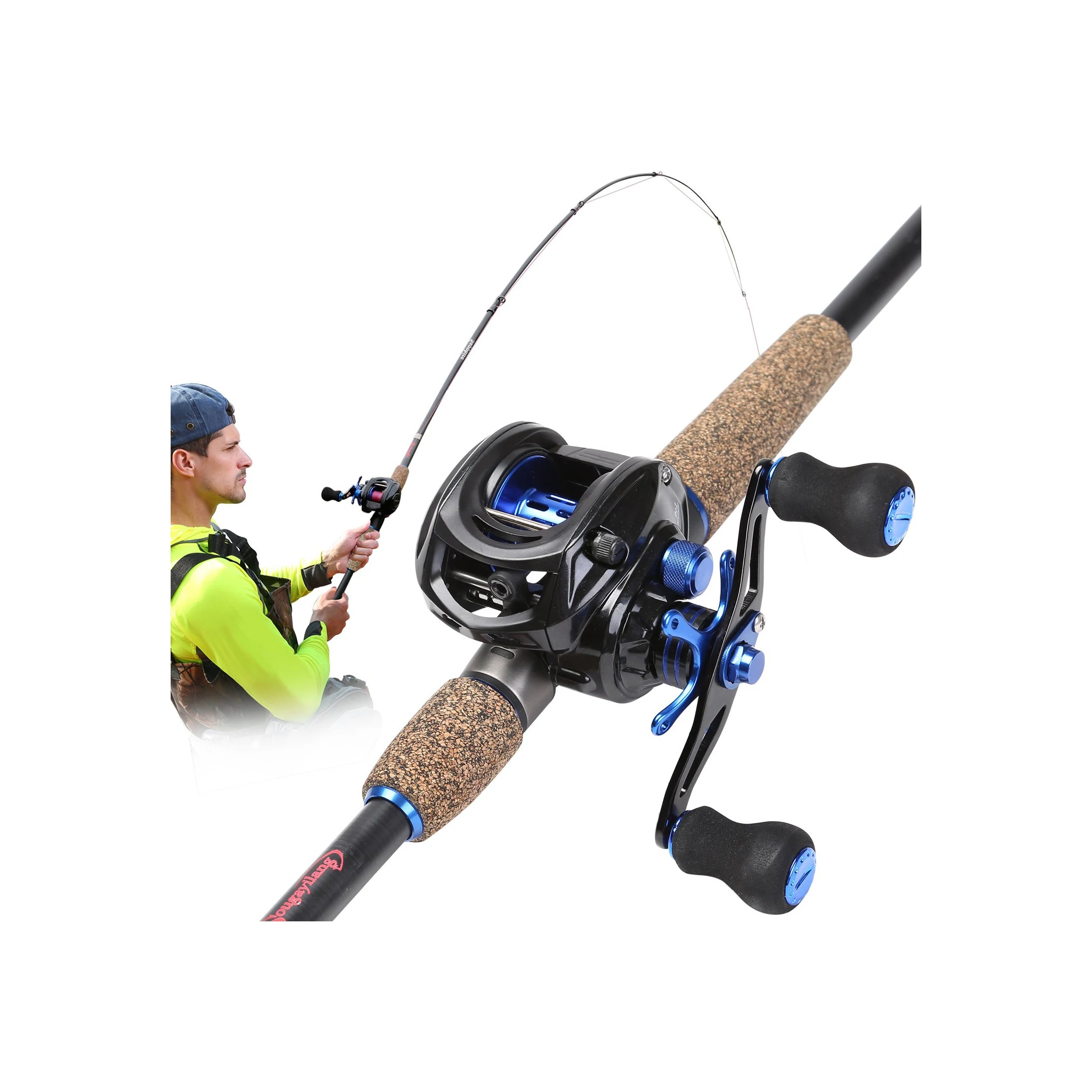 1.68m Fiberglass Fishing Rod,Spinning Fishing Rod,Casting Fishing Rod ...