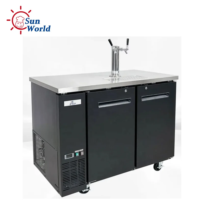 Commercial Draft Beer Dispenser Kegerator Beer Keg Cooler Machine ...