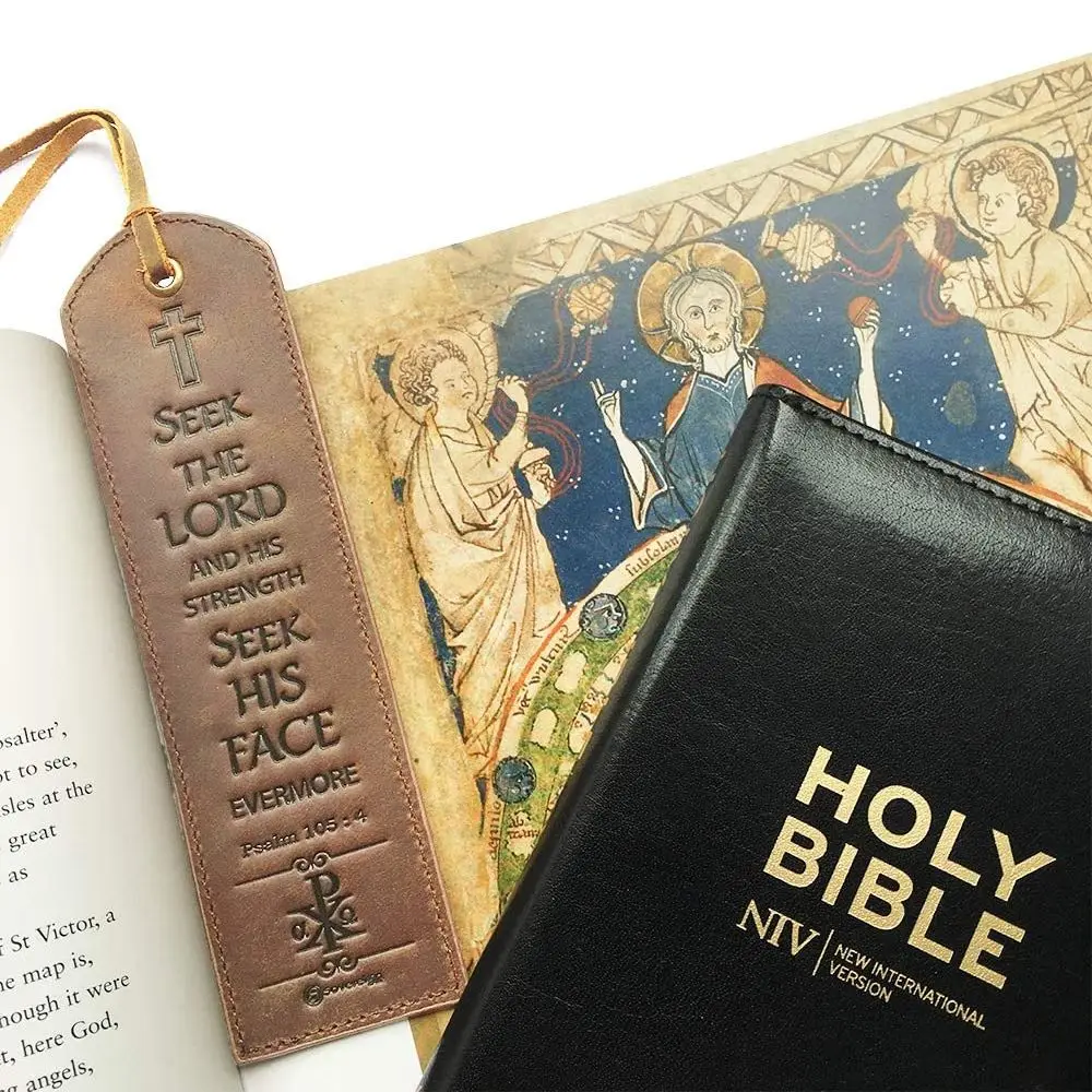 Church Visitor Gift Custom Bible Verses Personalized PU Leather ...