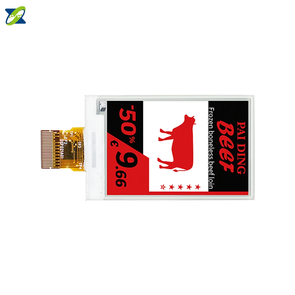 Flexible Colour E Ink Display Digital Shelf Price Tag 3.7 Inch E Ink ...