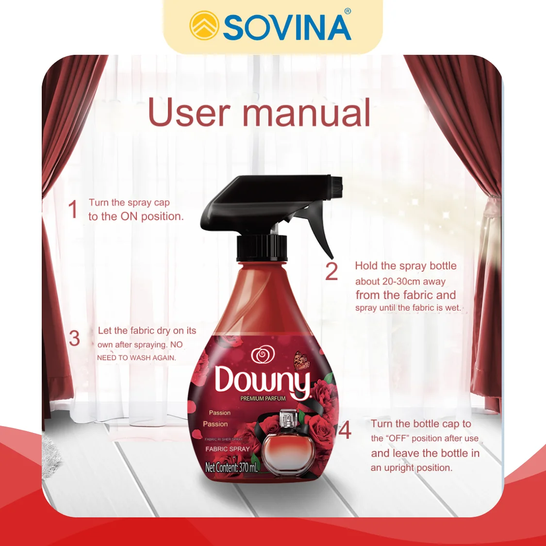 Downy Fabric Refresher Spray - Premium Parfum Mystique