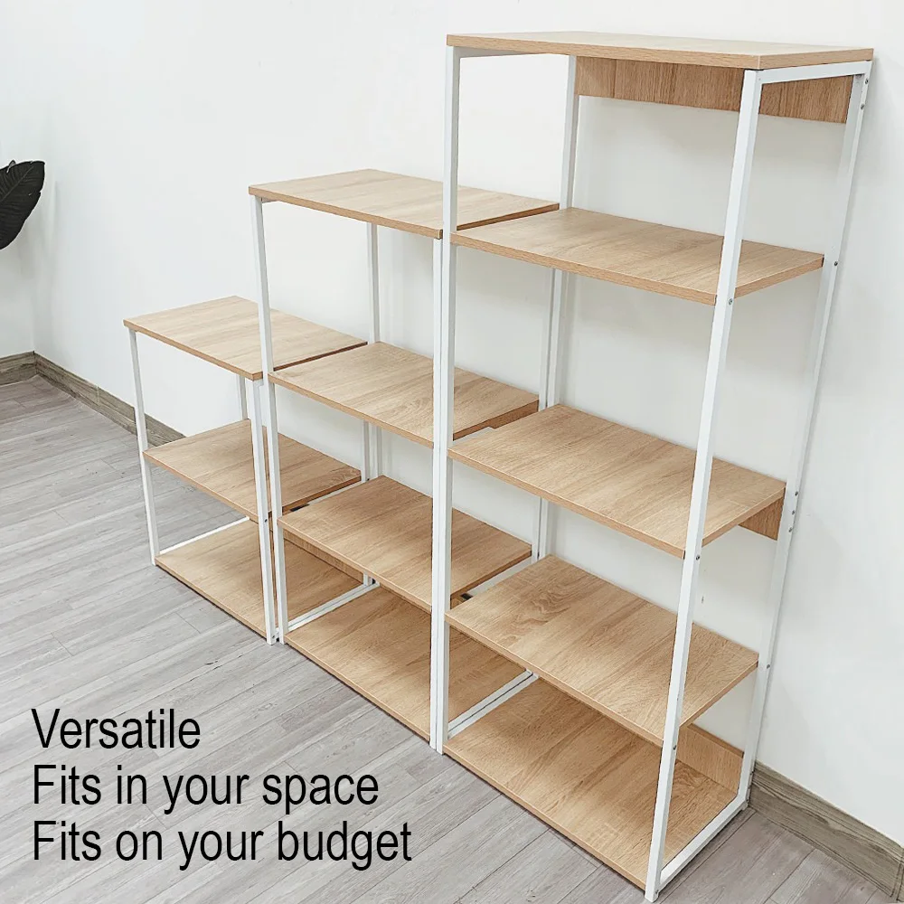 Kitchen Shelf Display Shelves Surface Waterproof Metal Frame Modern ...