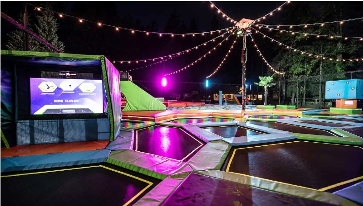 Amusement Park Project Ninja Road Comprehensive Physical Ability ...