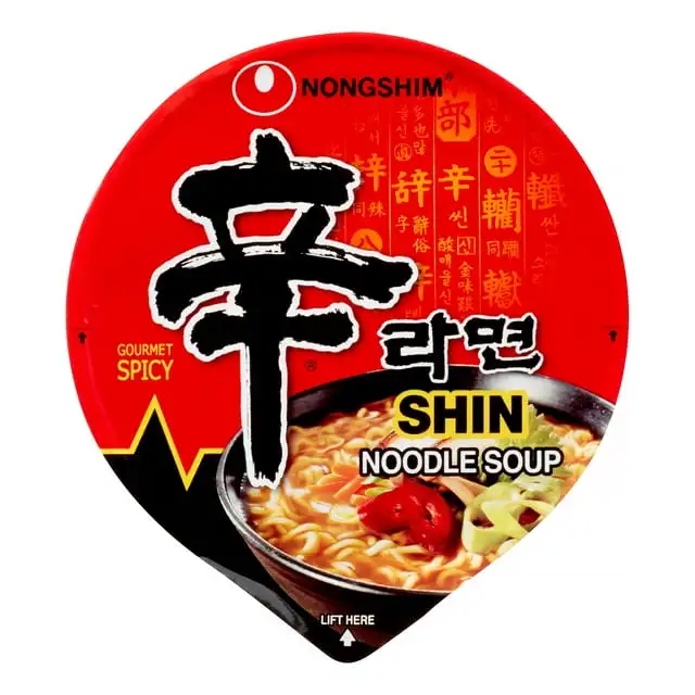Nongshim Shin Ramyun Cup Noodles - Instant Korean Pot Noodle