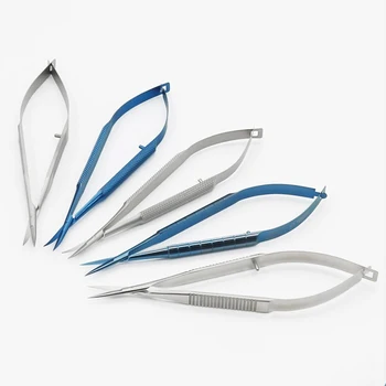 18 Cm Titanium Alloy Corneal Scissors Ophthalmic Instruments Surgical Vanna's Scissors - Buy ...