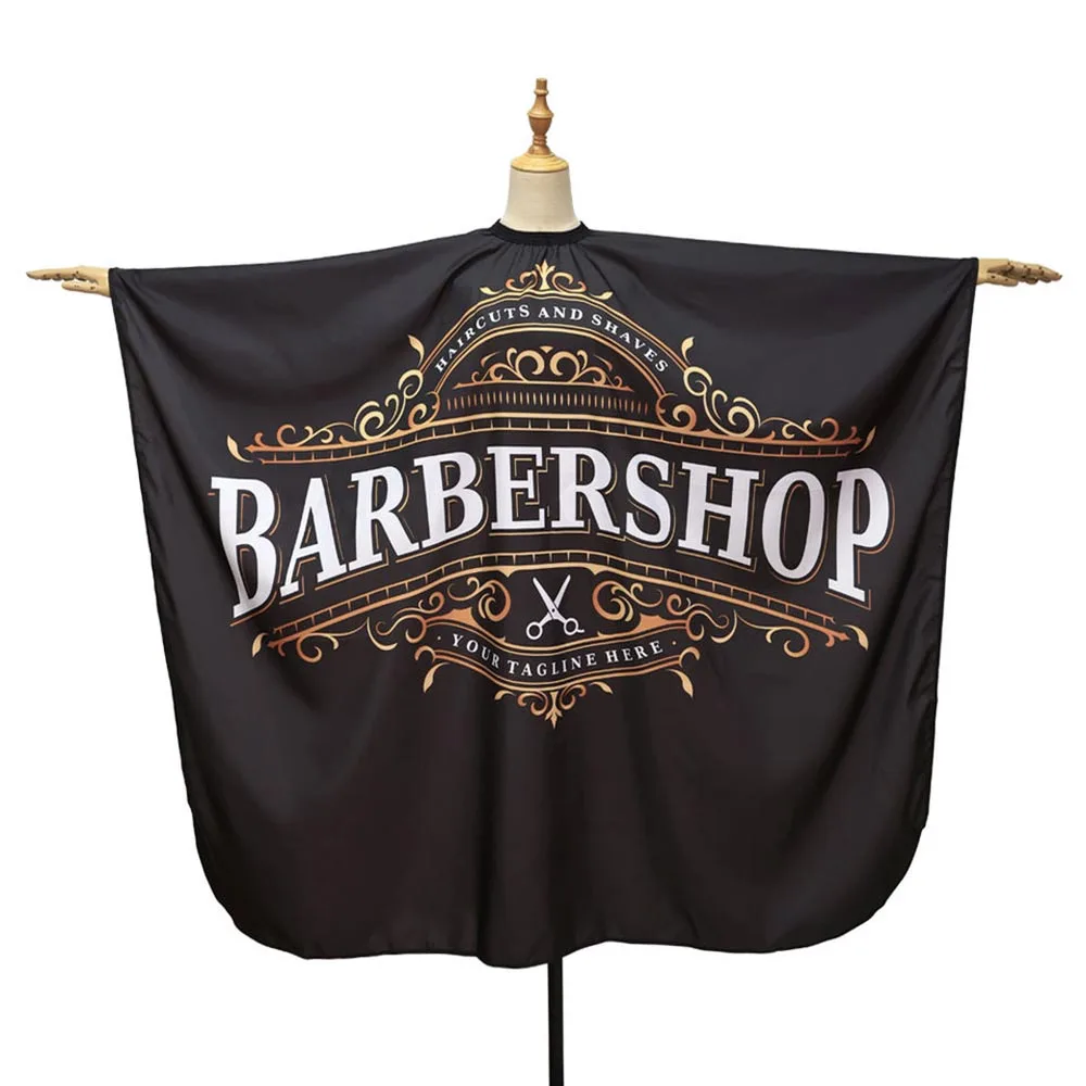Custom Logo Barber Hair Cutting Stylist Cape Customized Design Cape ...