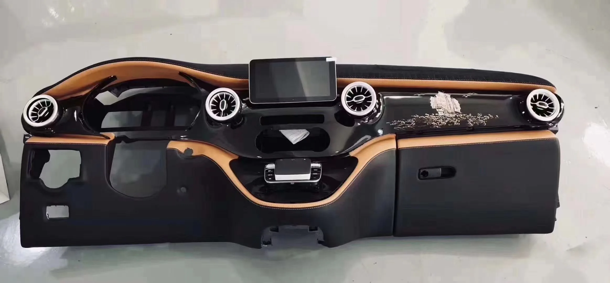 Car Interior Accessories Upgrade Air Vents for Mpv V Class Car Air ...