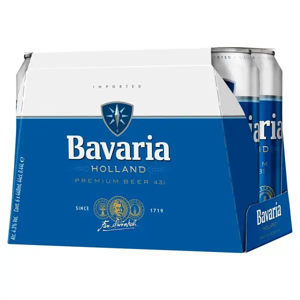 Bavaria Premium Original Non Alcoholic Beer (can) - 330 Ml - Buy ...