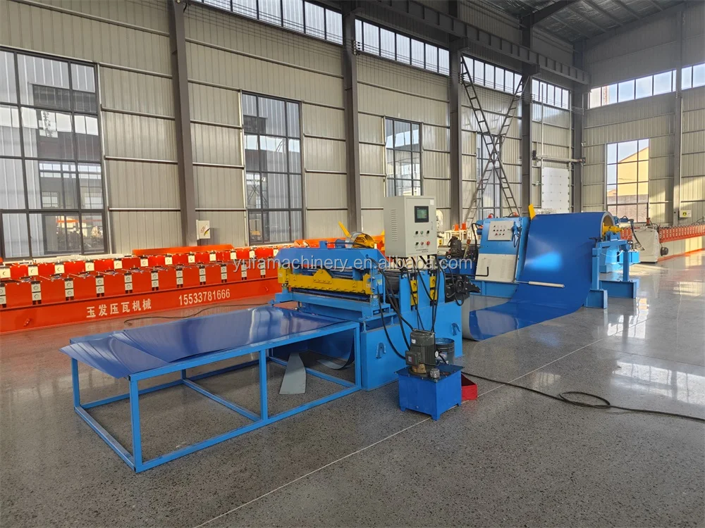Steel Coil Cut to Length Roll Forming Machine with Table