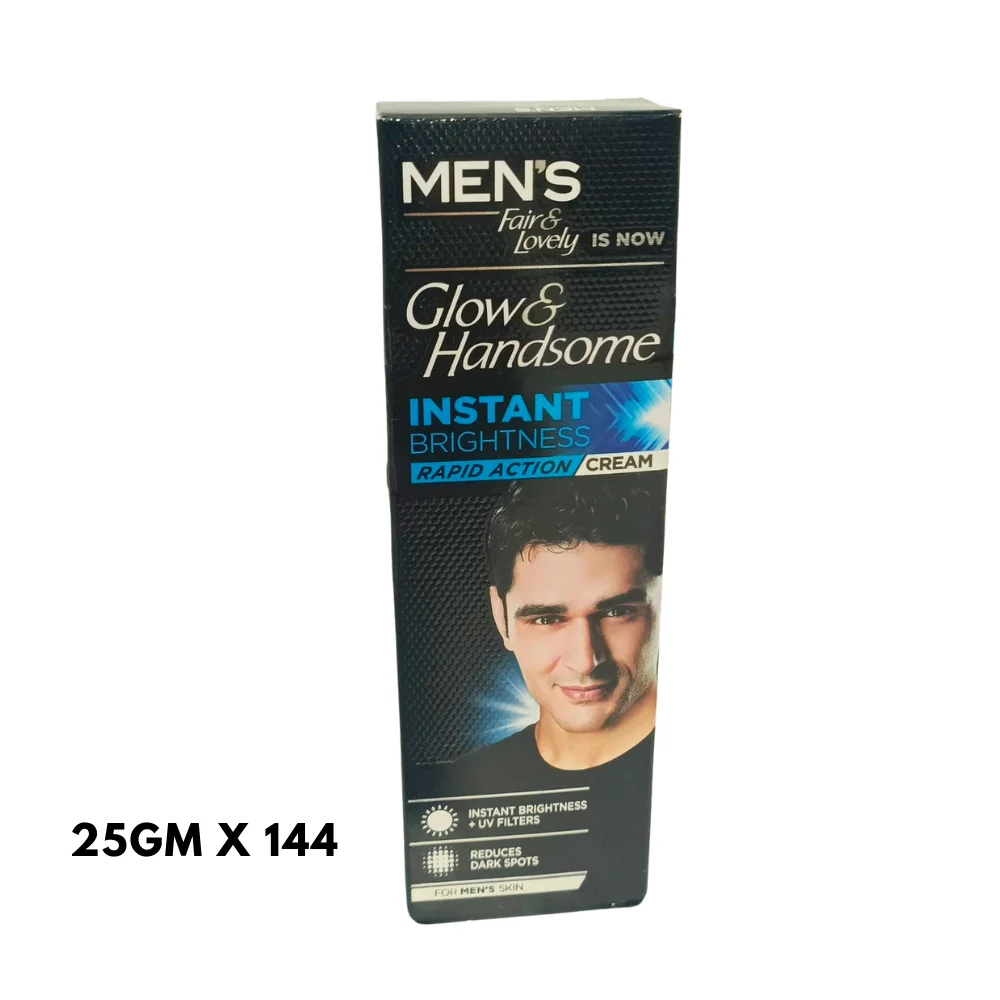 GLOW & HANDSOME Cream (India) 25gm X 144 Rapid Action Instant ...