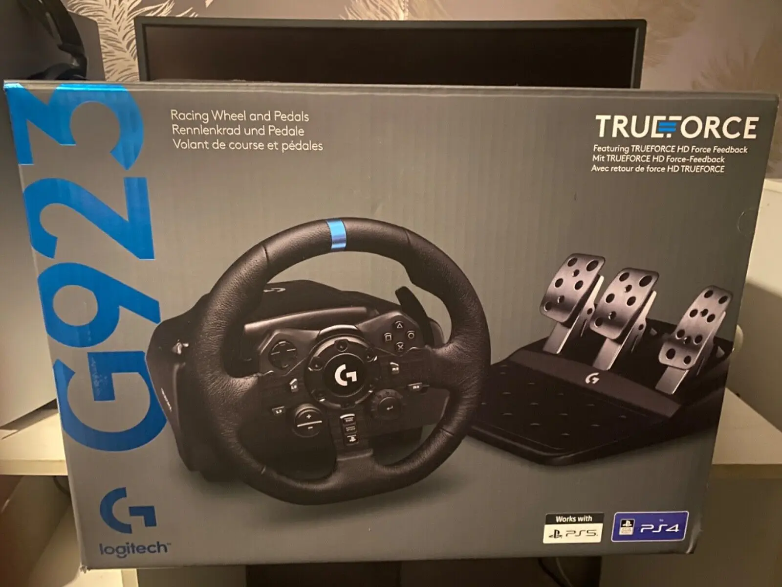 Latest Stock Arrival Logitechs G923 True-force Racing Wheel For Xbox ...