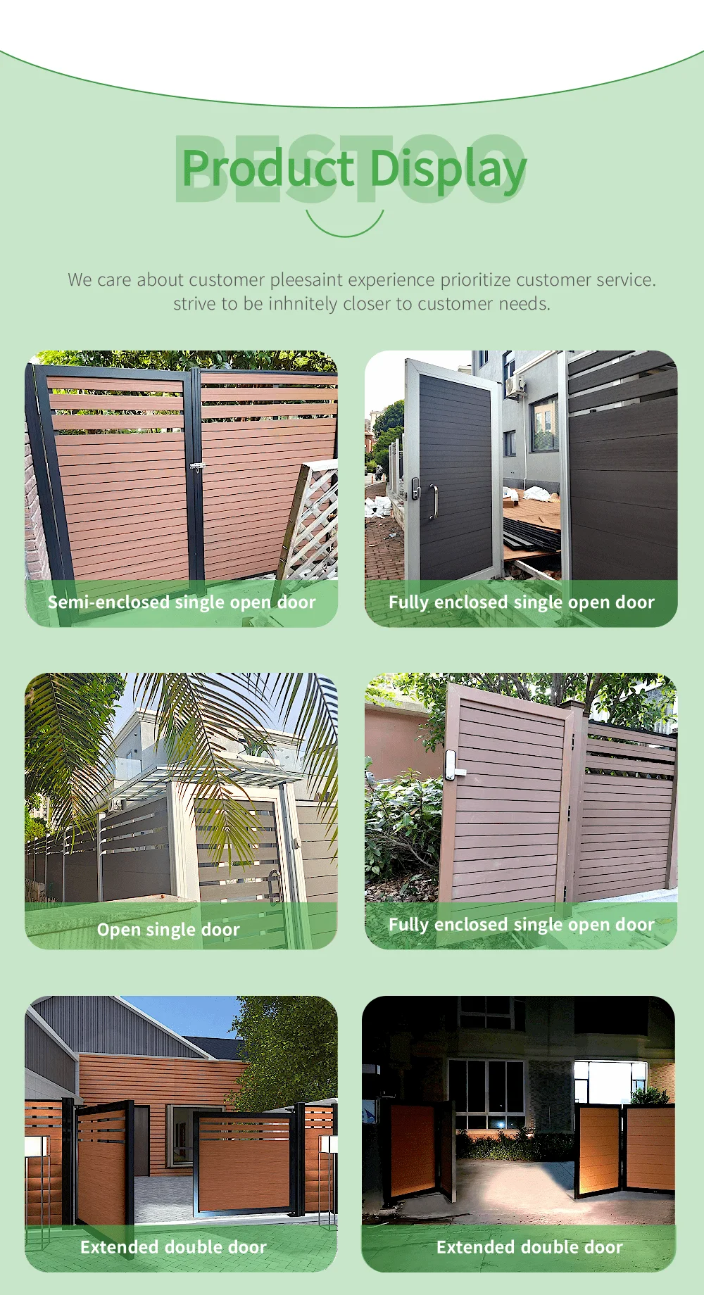 Privacy Gates and Fences for Front Yards - Durable & Eco-friendly