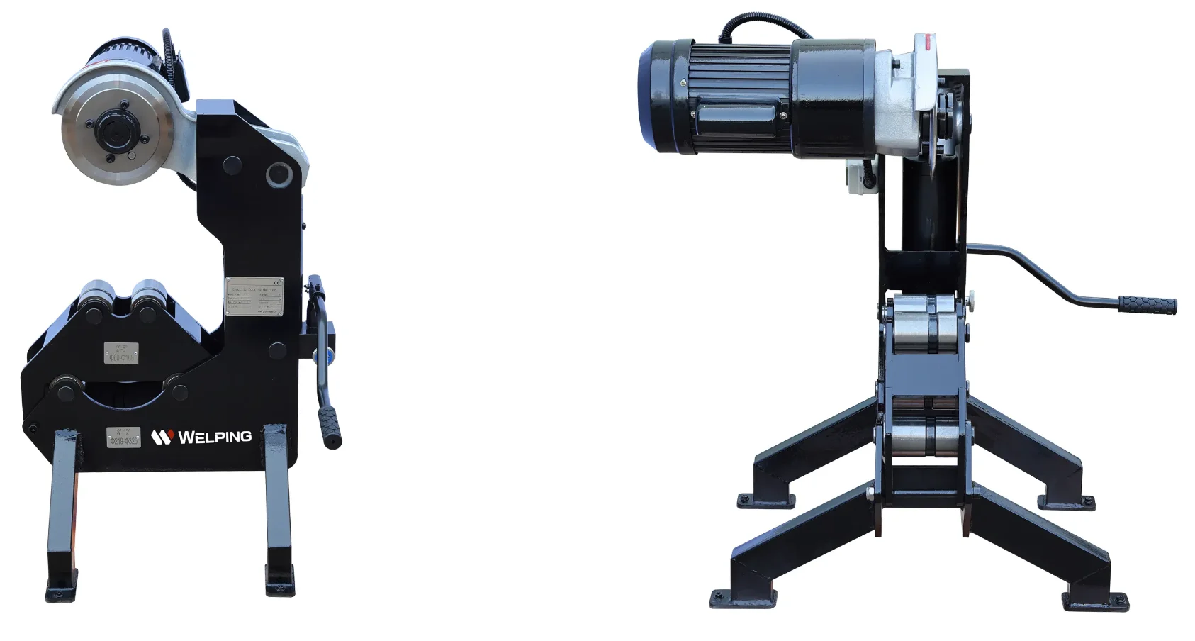 Ductile Iron Pipe Electric Pipe Cutting Machine 325 Mm Fire Pipe Cold ...