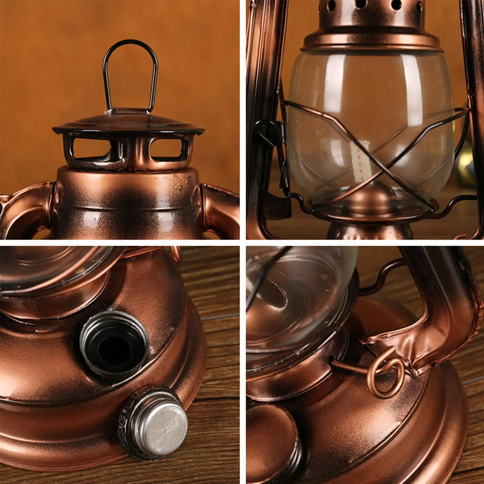 Portable Small Camping Lights Oil Lamp Rechargeable Lighting Outdoor ...