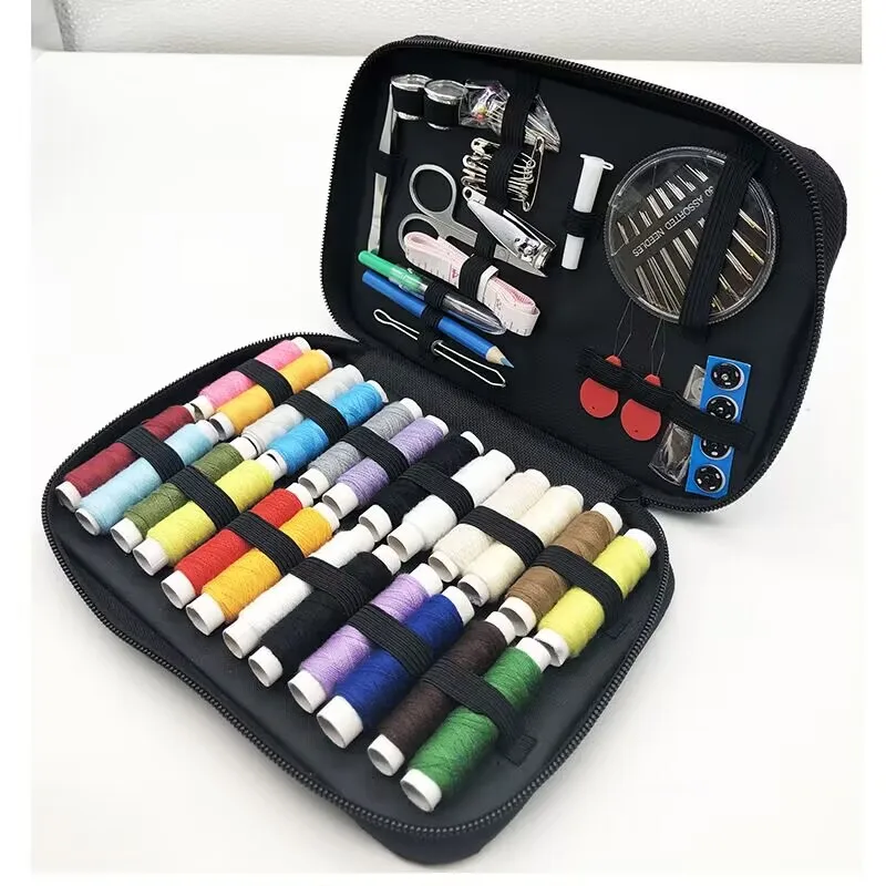 Portable Sewing Kit Zipper Set Sewing Accessories Complete Tools DIY ...