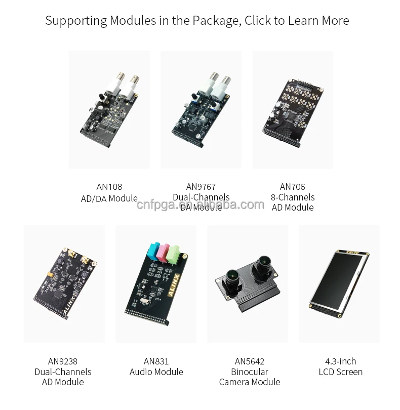 Alinx Alinx Ax7035b Video Package Xilinx Artix-7 Xc7a35t Fpga Board A7 ...