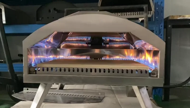 16" Orange U-shape Burning Toasters Pizza Baking Ovens Suit for Master ...