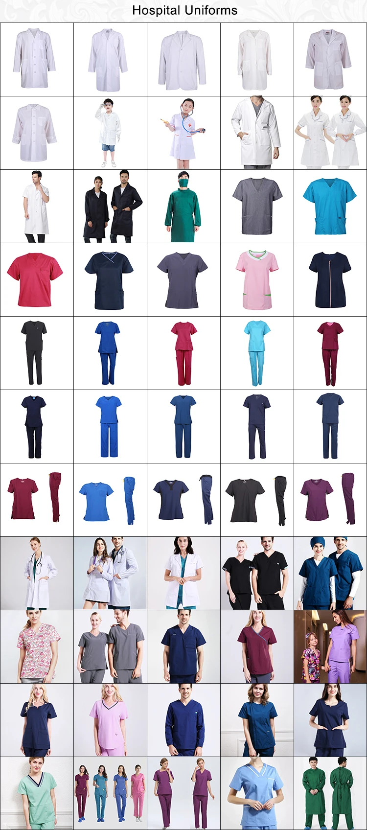 Shop High-Quality Doctor Uniforms & Custom Nursing Scrubs
