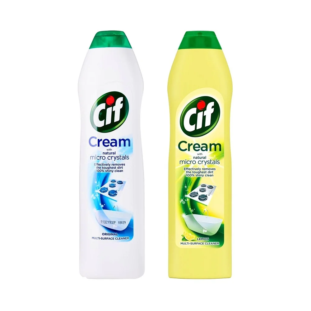 Cif Cream Lemon Detergent 750ml - Buy Cif Cream Lemon Detergent 750ml ...