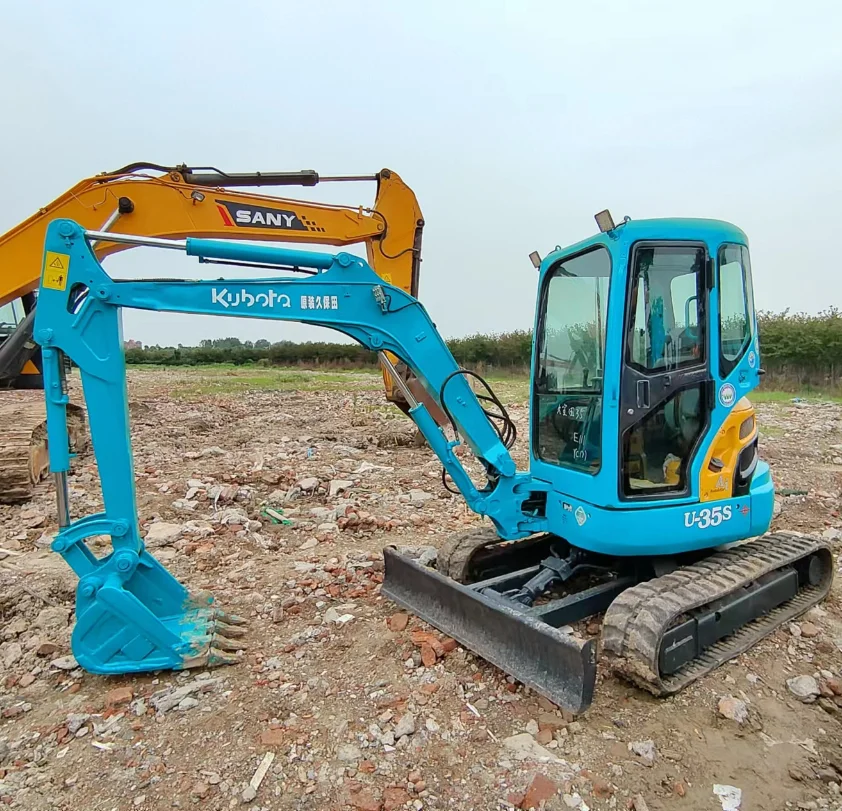 Efficient Heavy Construction Equipment U40 U 35 U20 Mini Excavator Used ...