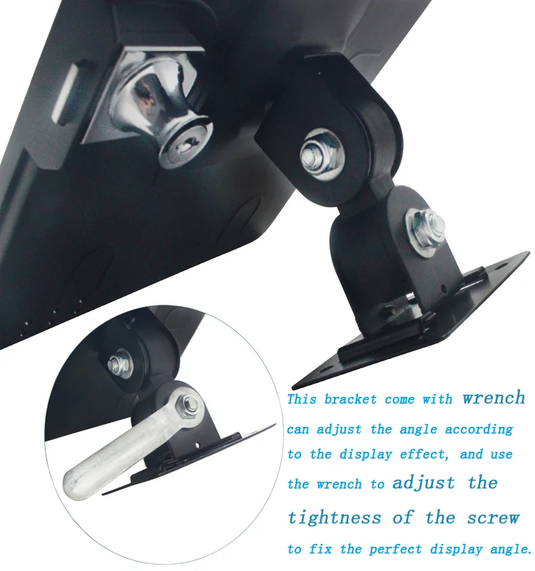 Antitheft Security Lock Tablet Swivel Bracket Holder Universal Wall ...