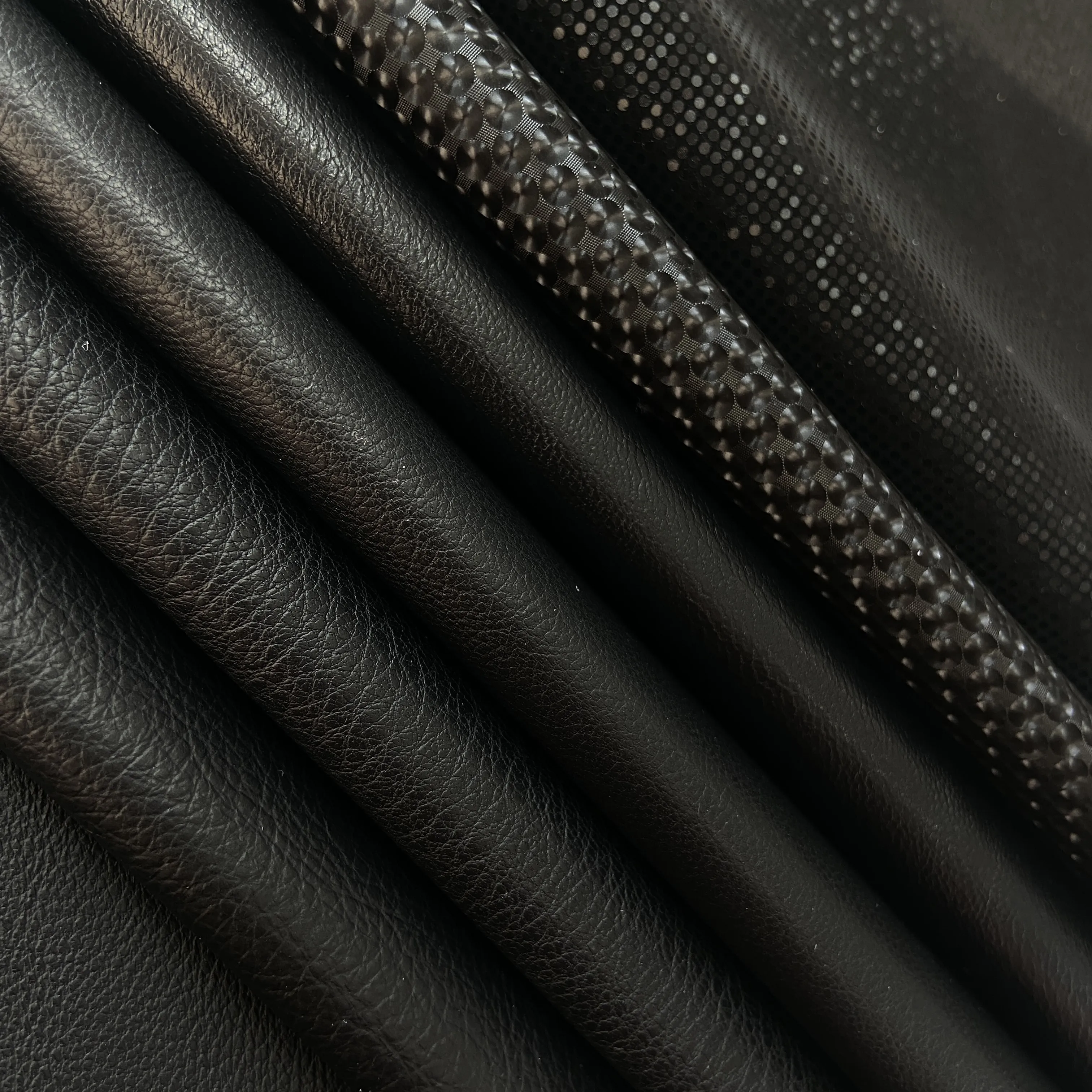 Eco & Friendly Wholesale Faux Leather Synthetic Leather Waterborne Pu ...