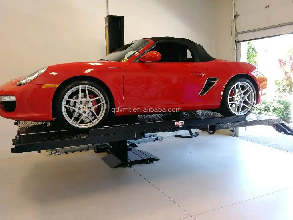 Hydraulic Single Post Car Parking With Ce Double Level Automatic Car ...