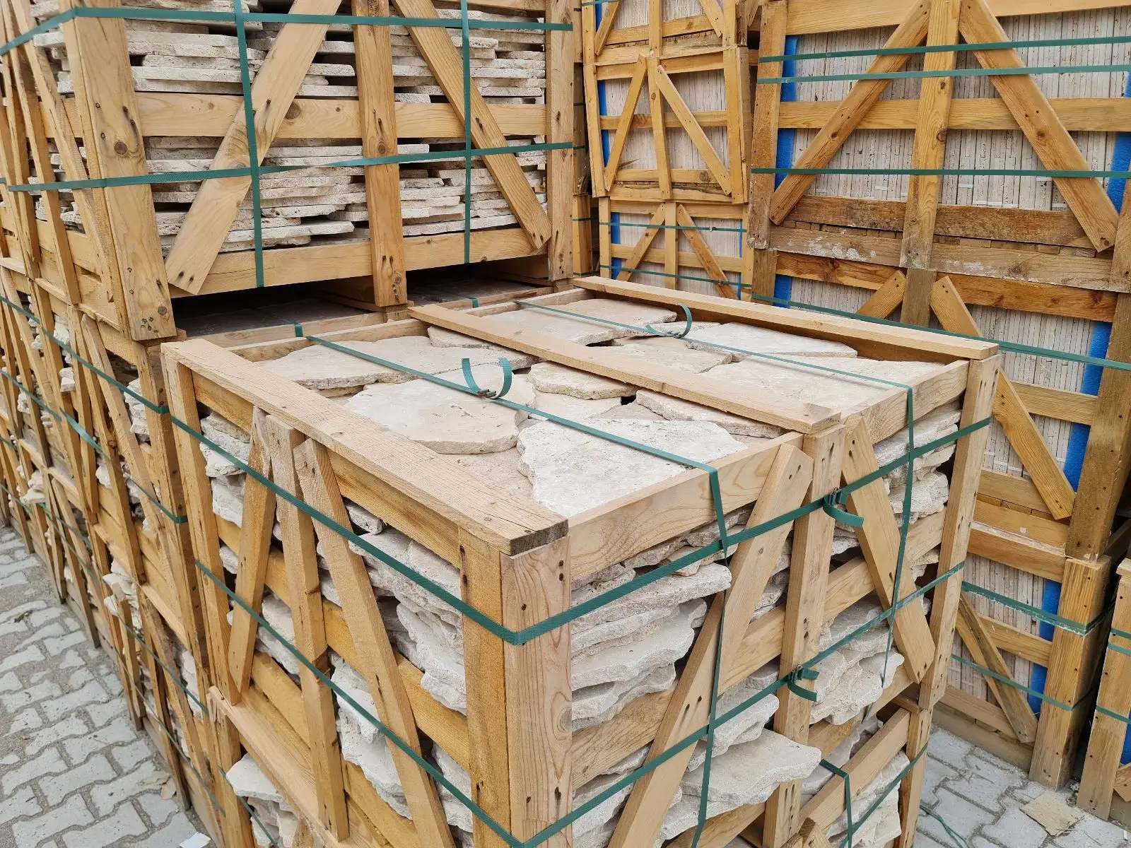 2023 Travertine Splitface Finishing Cladding Facade 5x40x80cm Hot Sale ...