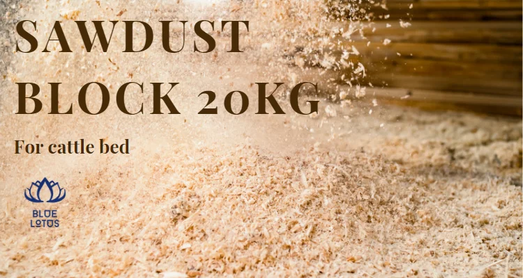 Pine Wood Sawdust Block 20kg For Animal Bedding - Packing 600kg/jumbo ...