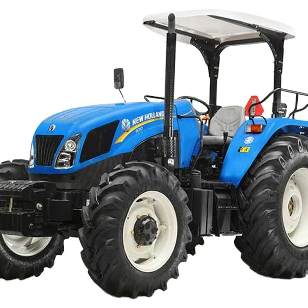 Best Price Second Hand Tractor 4X4 wd New Holland with Loader and ...