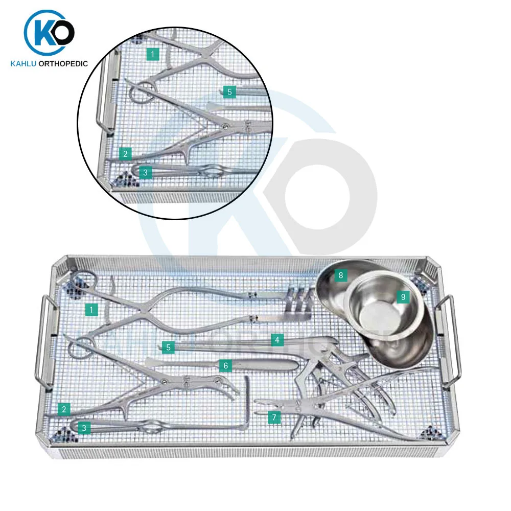 KAHLU ORTHOPEDIC Stainless Steel Neurosurgical Instruments