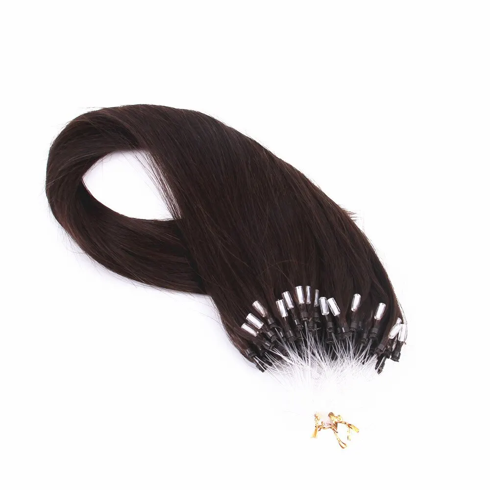 Wholesale 8-32 Inches 100s Easy Loop/micro Ring Beads Remy Human Hair ...