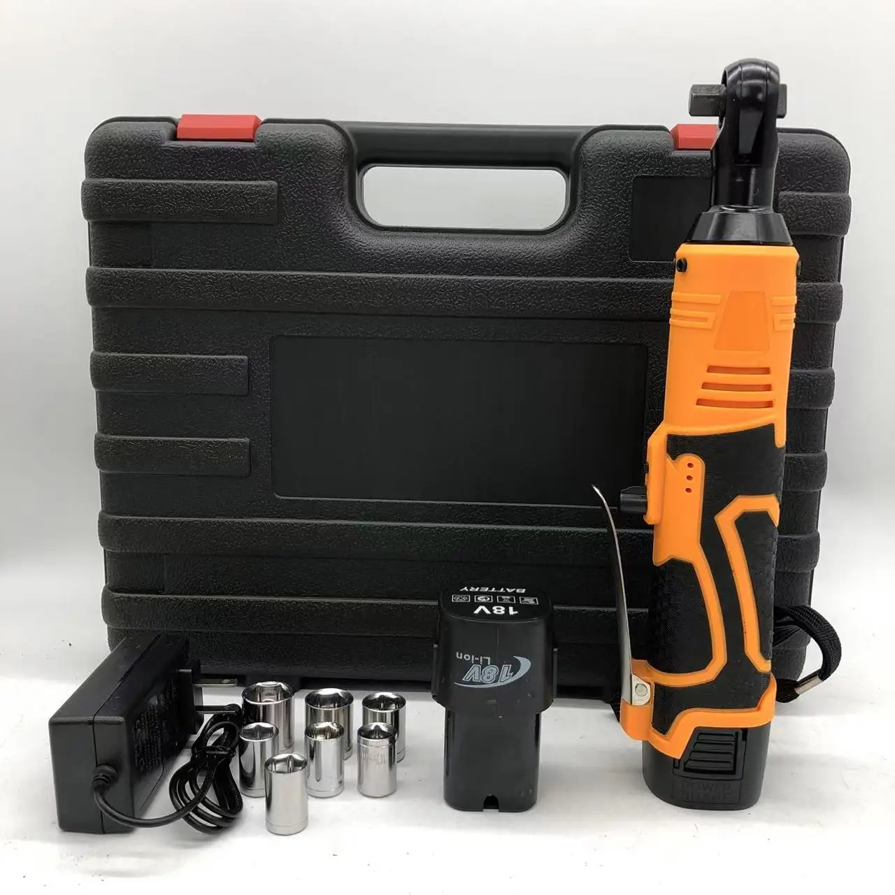 90 Degree Right Angle Angle Spanner Electric Rechargeable Ratchet 28v ...