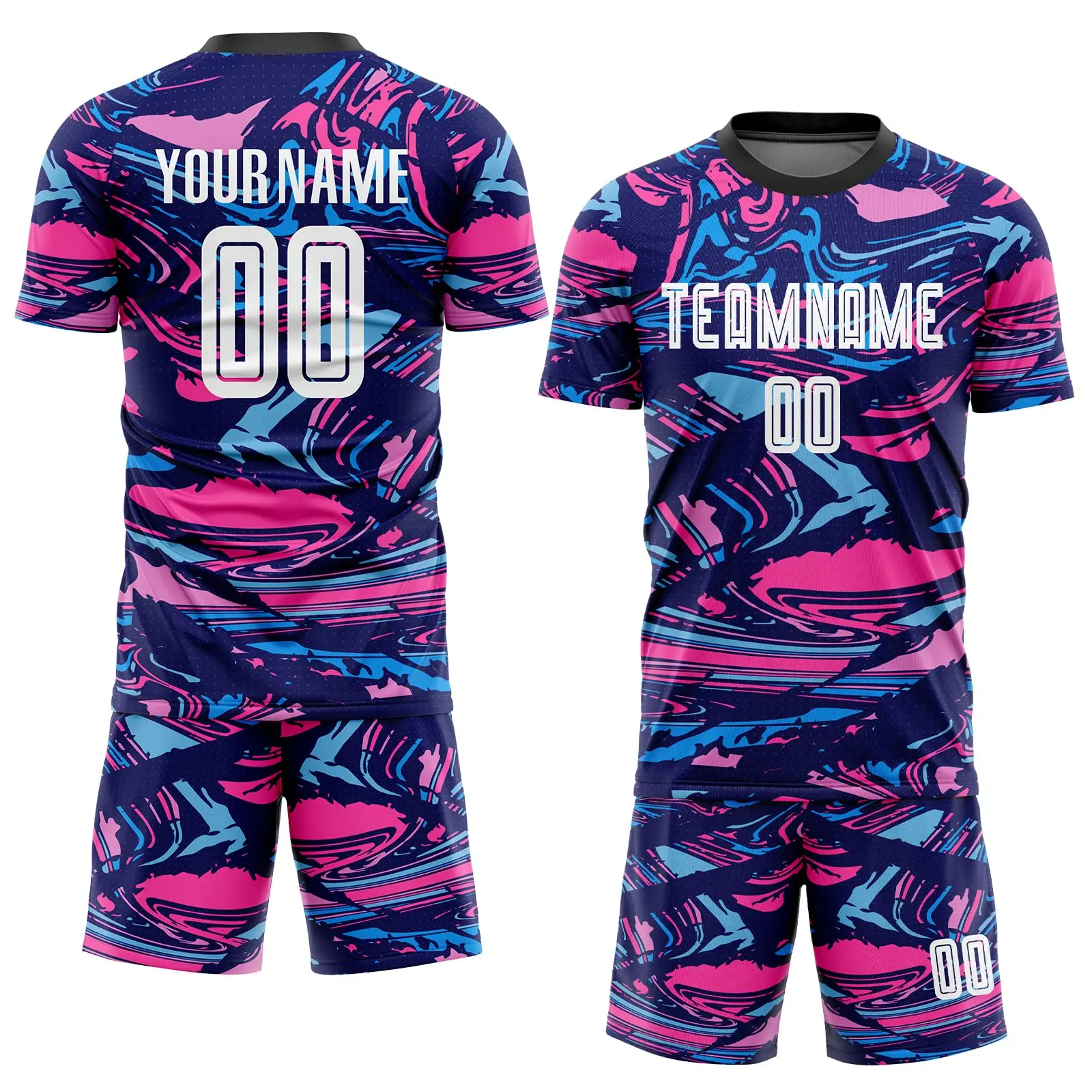 Soccer Team Uniform Set With Customized Logo Wholesale Rate Top Quality ...