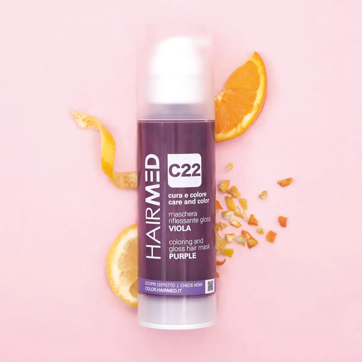 Professional Hair Products Made In Italy Coloring And Gloss Hair Mask ...