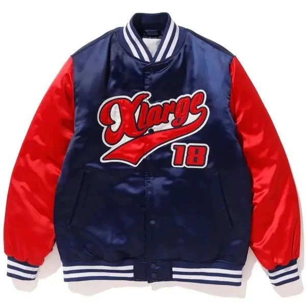 Women Classic Cropped Custom Bomber Jacket Satin Baseball College ...