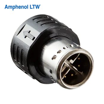 Amphenol 8 Pin Male Metal Waterproof Connector Field Installable M12 X ...