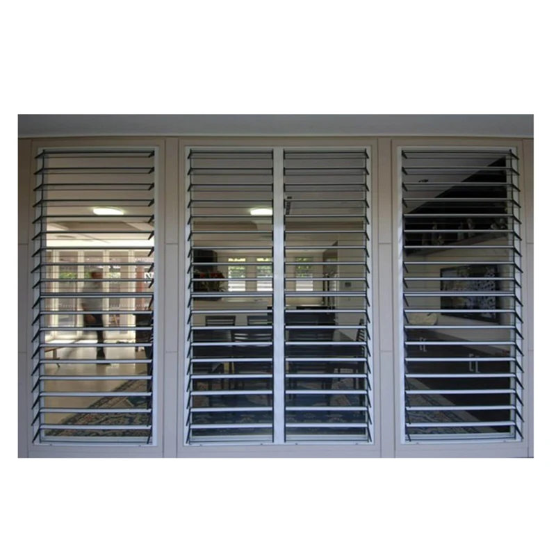 Aluminum Louver Powder Coated Vertical Airfoil Ventilation Aluminum ...