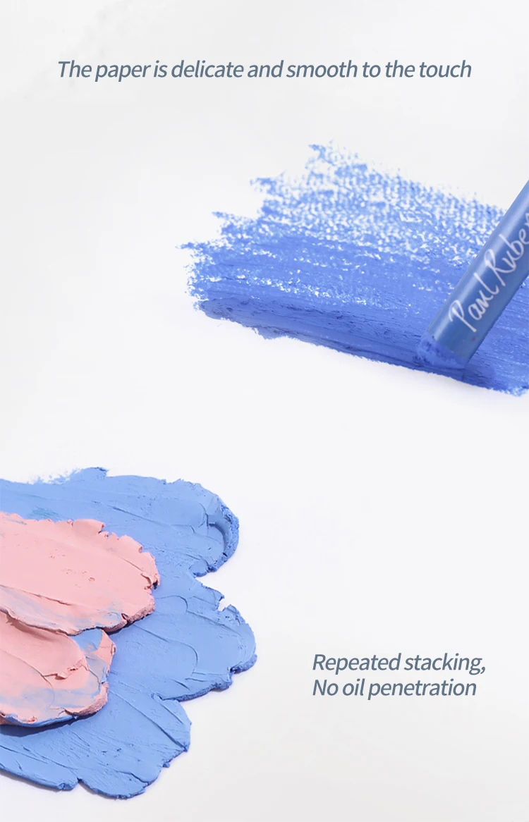 Paul Rubens A4 A5 Square 240g Wood Pulp Oil Pastel Sketch Book 30 Sheets For Crayon Drawing ...