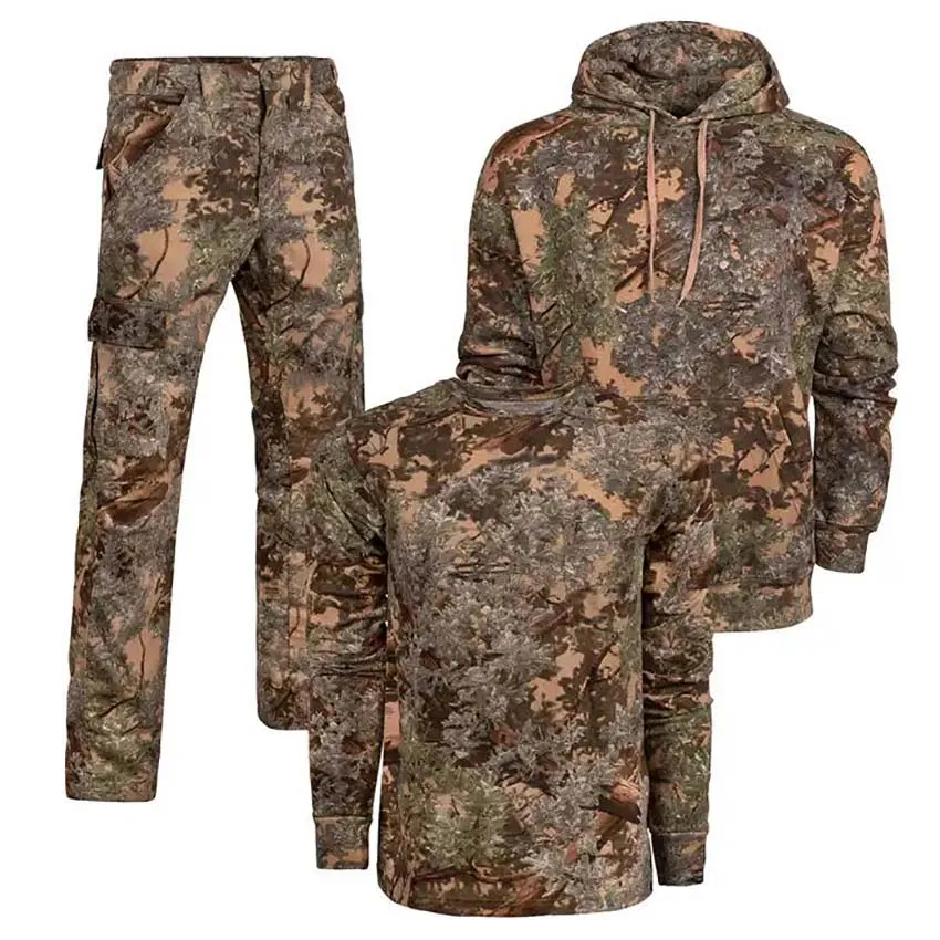 Professional Outdoor Hunting Uniform Durable Work Wear Zipper up ...