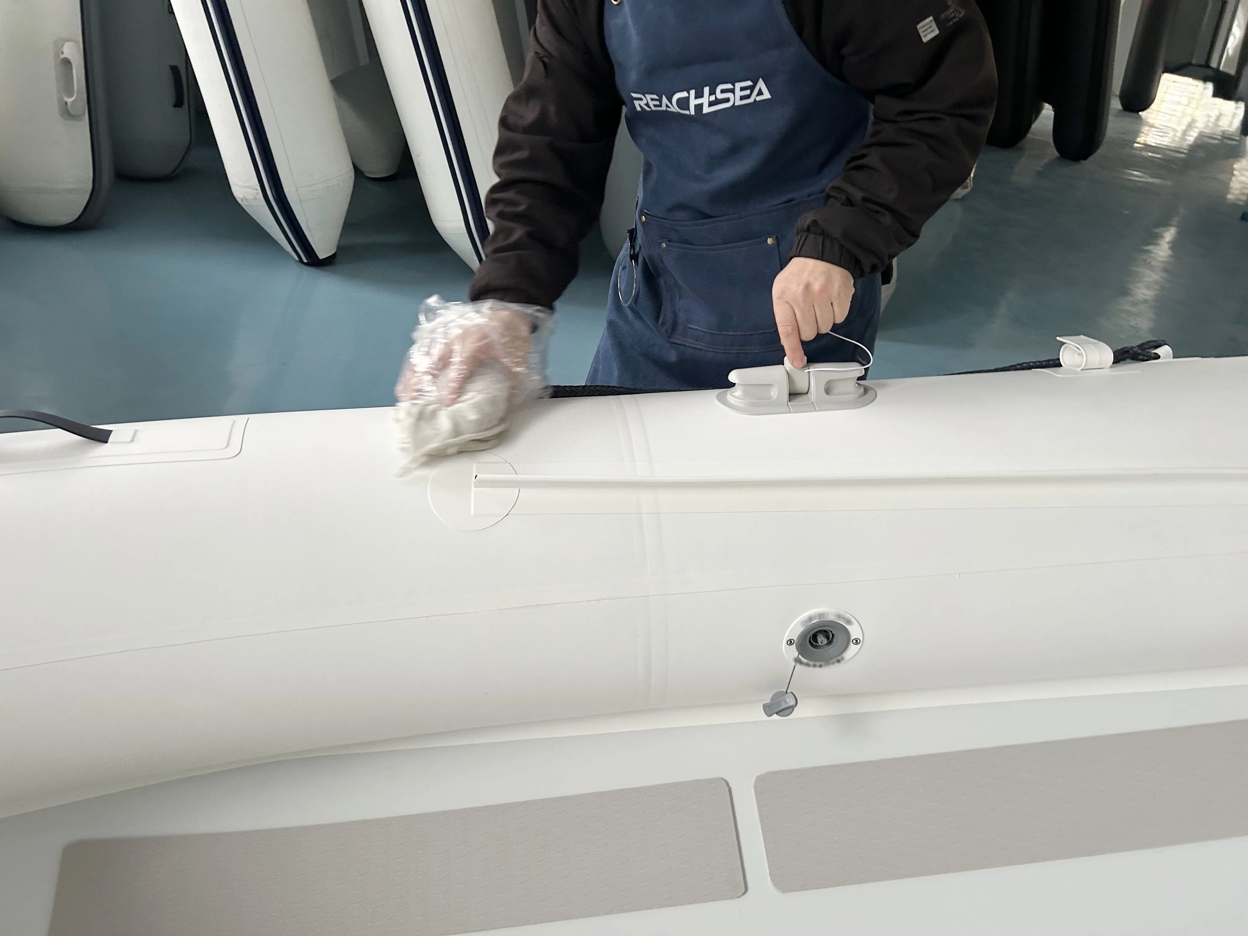 Reachsea CE Certificate Inflatable Fishing Boat China Watersport Crafts ...
