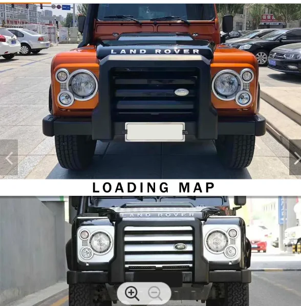 For Land-rover Defender 90 110 Front Bumper Bull Bar - Buy For Land ...