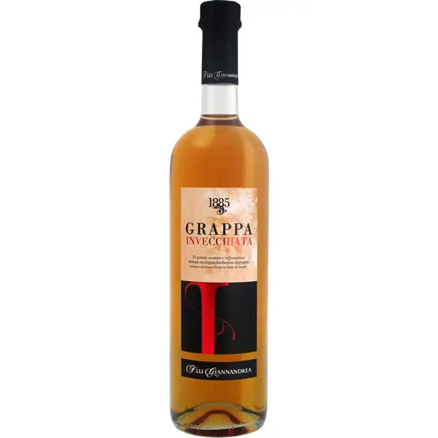 Italian Invecchiata Grappa 40 700 Ml Aged In Oak Casks Double ...