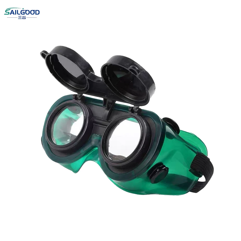 SAILGOOD Flip up Goggles Eye Protection Glasses Use for Welding ...