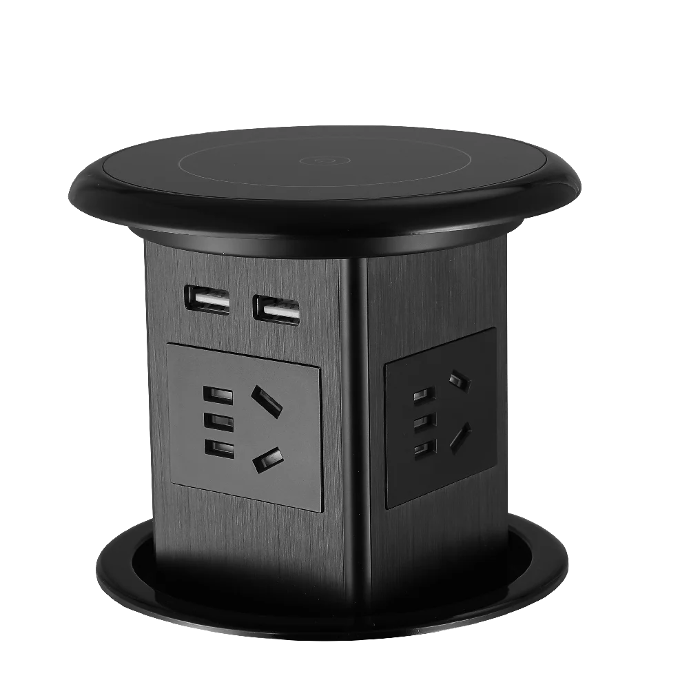 Intelligent Elevation Electrical Outlet Motorized Lift Pop Up Universal ...