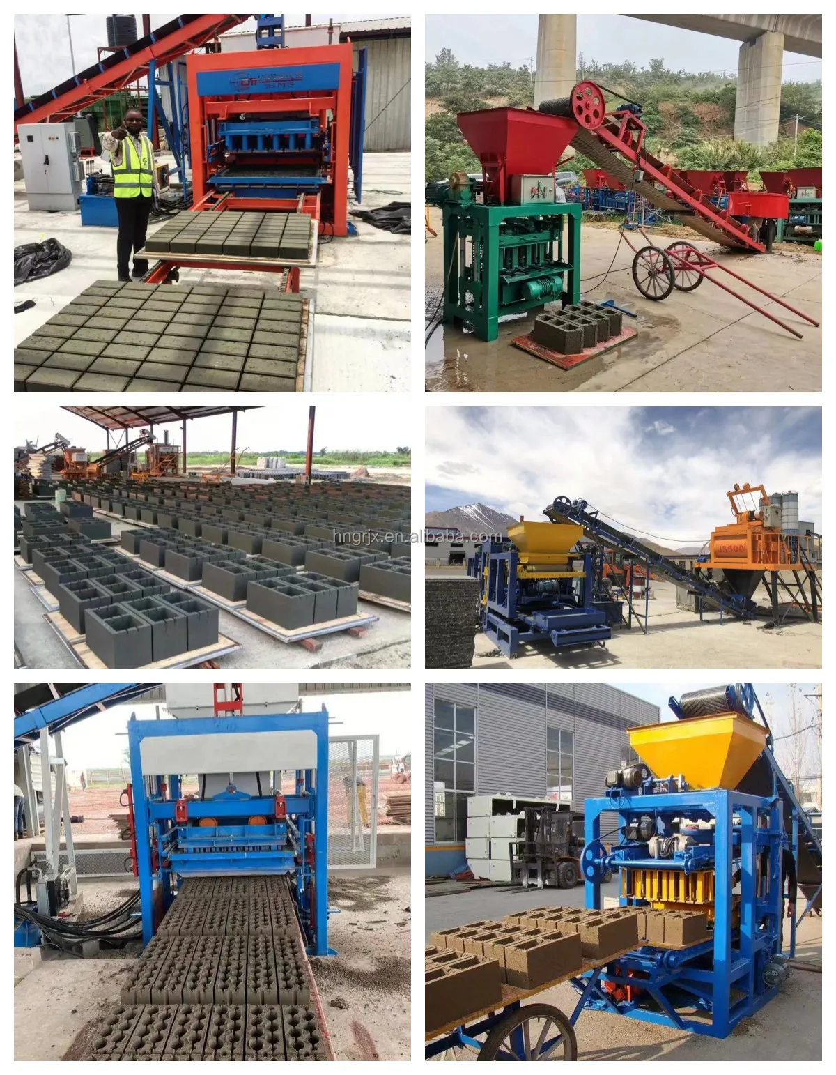 High Quality Hydraulic Brick Making Machine Automatic Brick Making ...